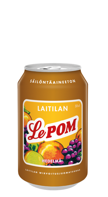 Le Pom – hedelmänmakuinen limonaadi — Laitilan Wirvoitusjuomatehdas